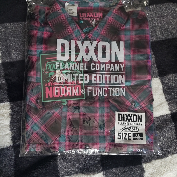 DIXXON | Jackets & Coats | Dixxon Shreddy Flannelnwtxlt | Poshmark